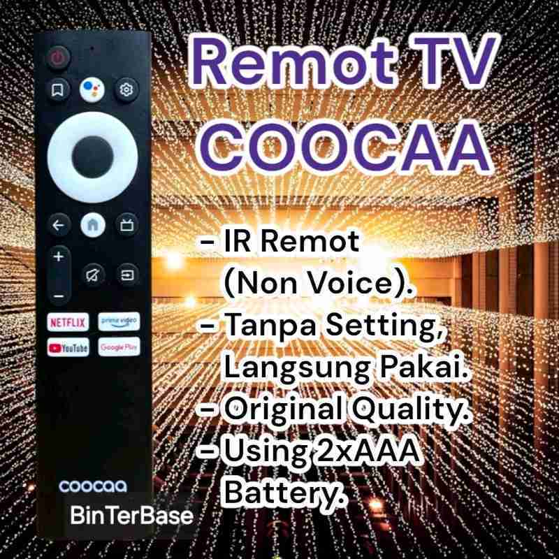 Jual Remot Remote Tv Coocaa Tombol Putih Skyworth Lcd Led Smarttv Non Voice Original Quality Di ...