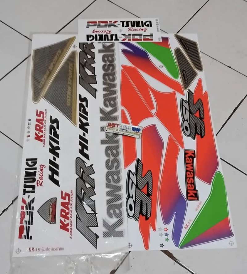 Promo Striping Krr Se 150 1997 Ninja Kr150 Striping Ninja Diskon 23% Di ...