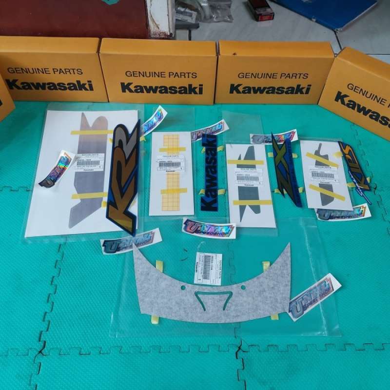 Promo Stiker Setiker Striping Full Set Ninja Rr Old Zx Biru Muda ...
