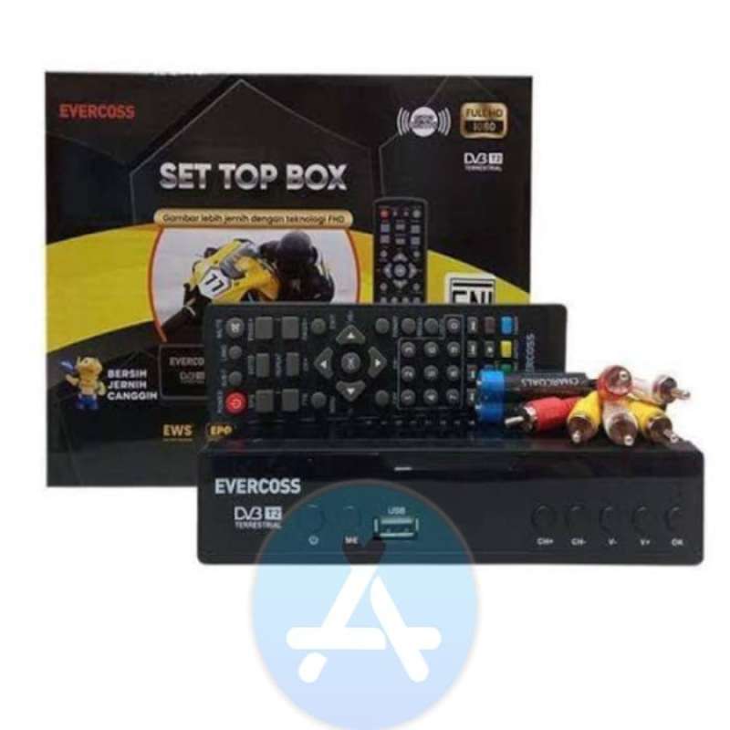 Jual Evercoss Megabox Stb Set Top Box Tv Digital Garansi Resmi - Stb ...