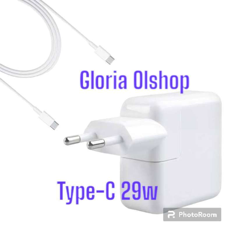 Promo 100% Produk Ori Adaptor Charger Type C Mac Pro A1534 A2179 A1713 ...
