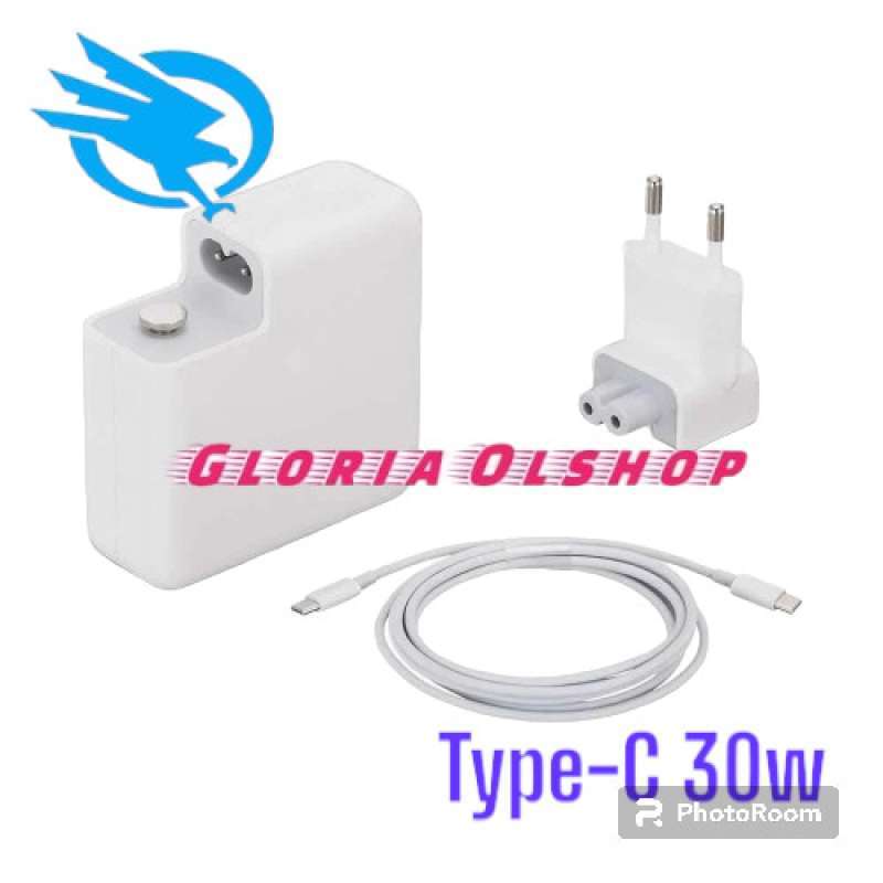 Promo 100% Produk Ori Adaptor Charger Type C Mac Pro A1534 A2179 A1713 ...