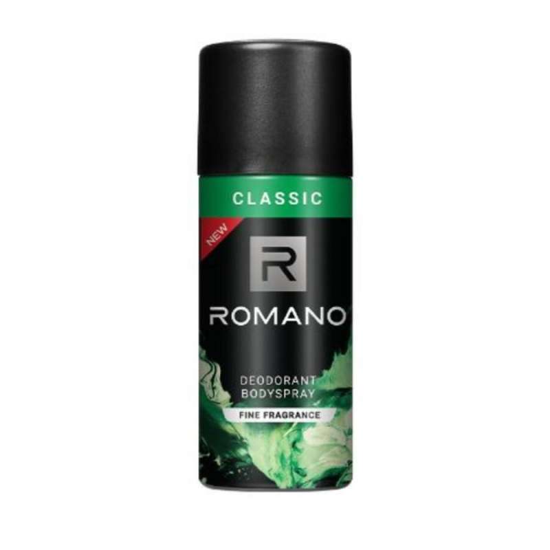 Jual Romano Deodorant Body Spray Fine Fragrance Attitude 150 / 150ml Di ...