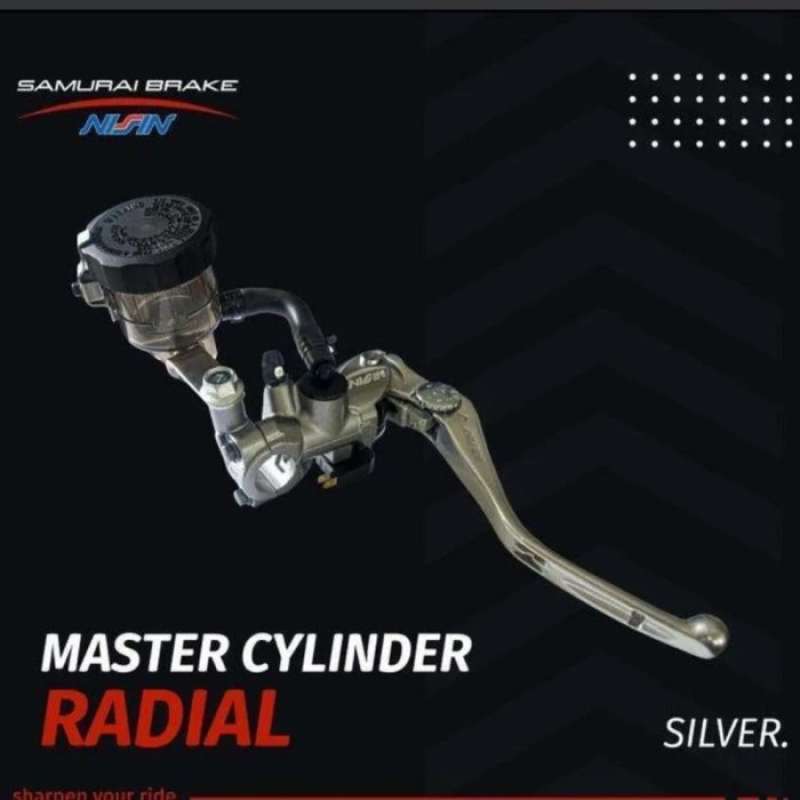 Promo Master Rem Nissin Radial 15mm Full Cnc Motor Universal - Gold ...