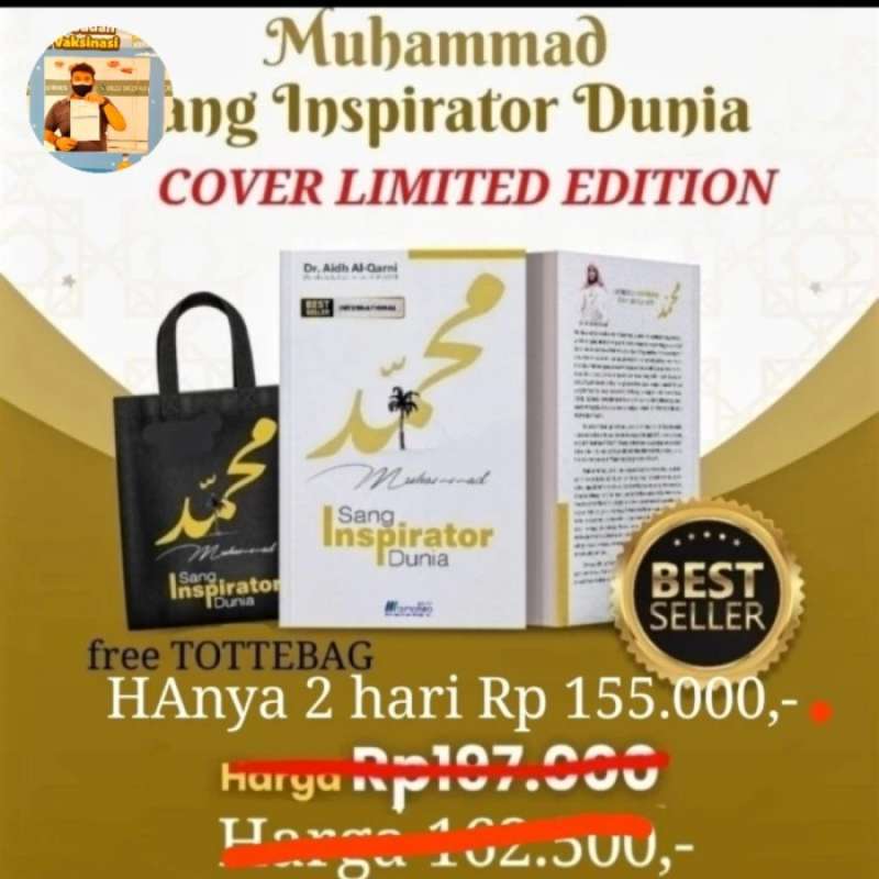 Promo Buku Muhammad Sang Inspirator Dunia Karya Terbaru Dr.aidh Al ...