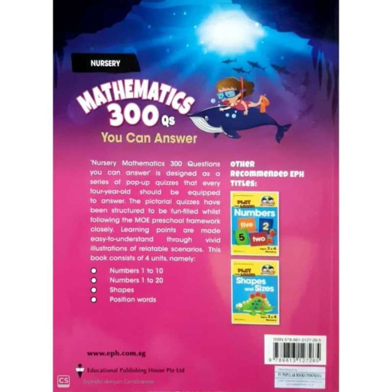 Promo Nursery Mathematics 300 Qs You Can Answer Diskon 26% Di Seller Huka Shop - Kebon Jeruk ...