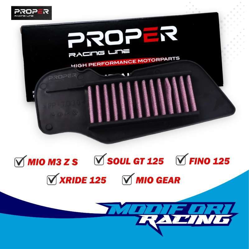 Jual Mio M3 - X Ride 125 Cc Filter Udara Racing Proper - Mio Gear Di ...