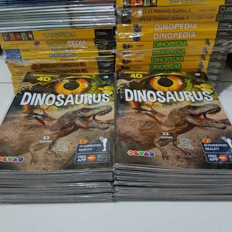 Promo Buku Cerita Anak : Dinosaurus - Ensiklopedia 4d : Dinosaurus ...