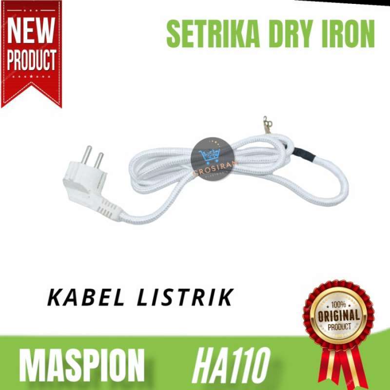 Jual Kabel Listrik Maspion Setrika Ha110 Ha 110 Gosokan Dry Iron Original Di Seller Noelle ...