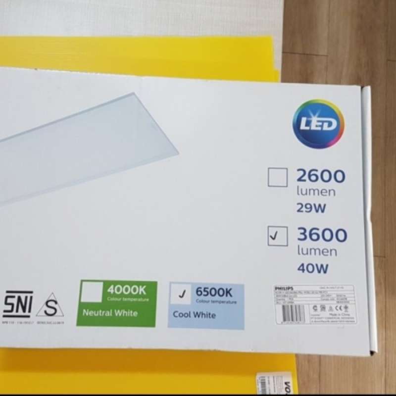 Promo Philips Rc091v Led Panel Ceiling Led36s 40watt 40w 30x120 Cool White Diskon 33% Di Seller ...