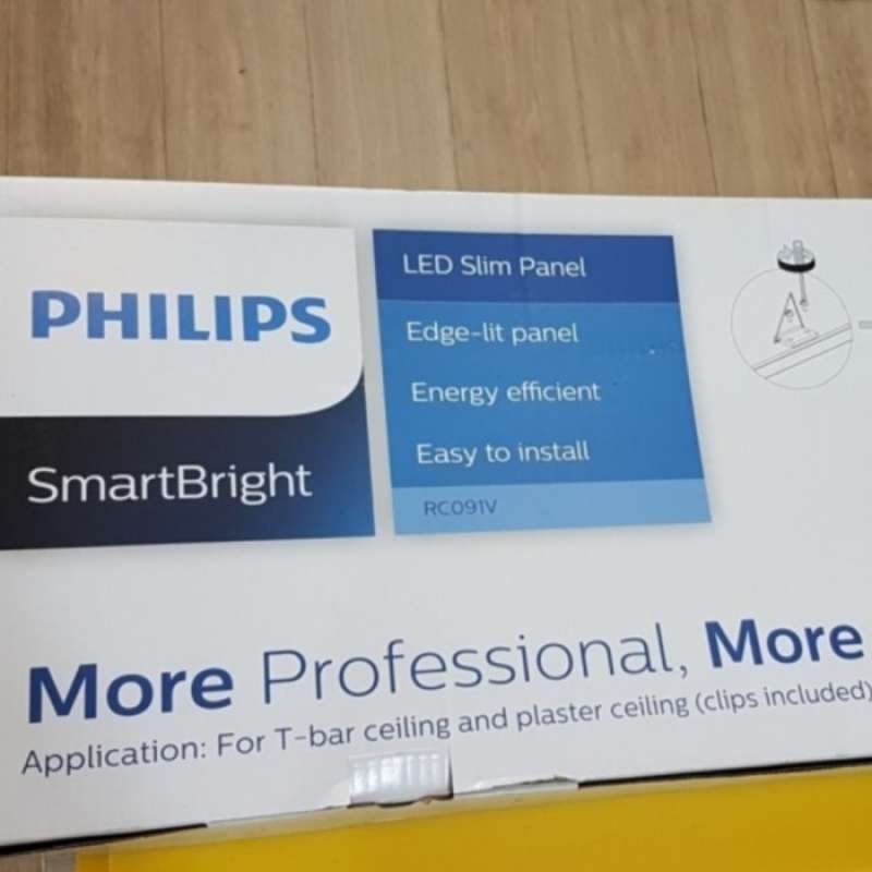 Promo Philips Rc091v Led Panel Ceiling Led36s 40watt 40w 30x120 Cool ...