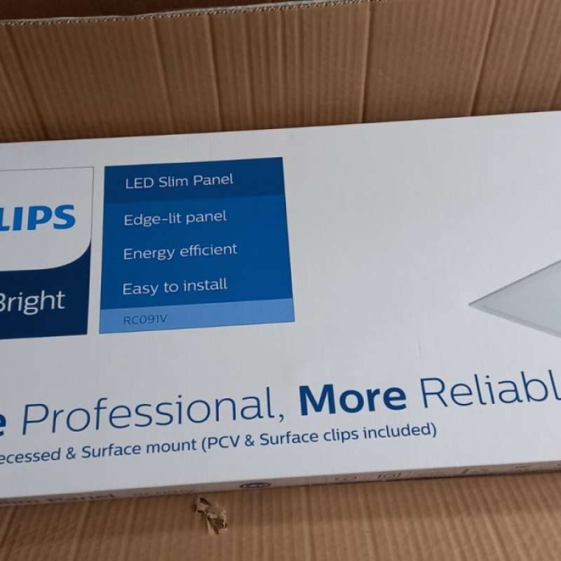 Promo Philips Rc091v Led Panel Ceiling Led36s 40watt 40w 30x120 Cool White Diskon 33% Di Seller ...