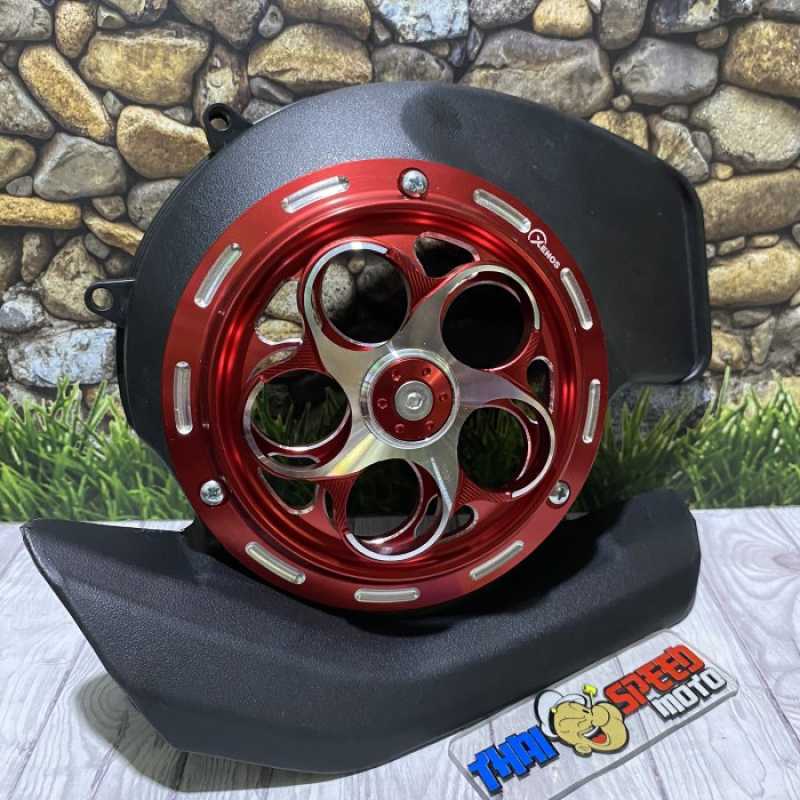 Promo Spinner Dan Tutup Kipas Satu Set Fazzio - Merah Diskon 50% Di ...