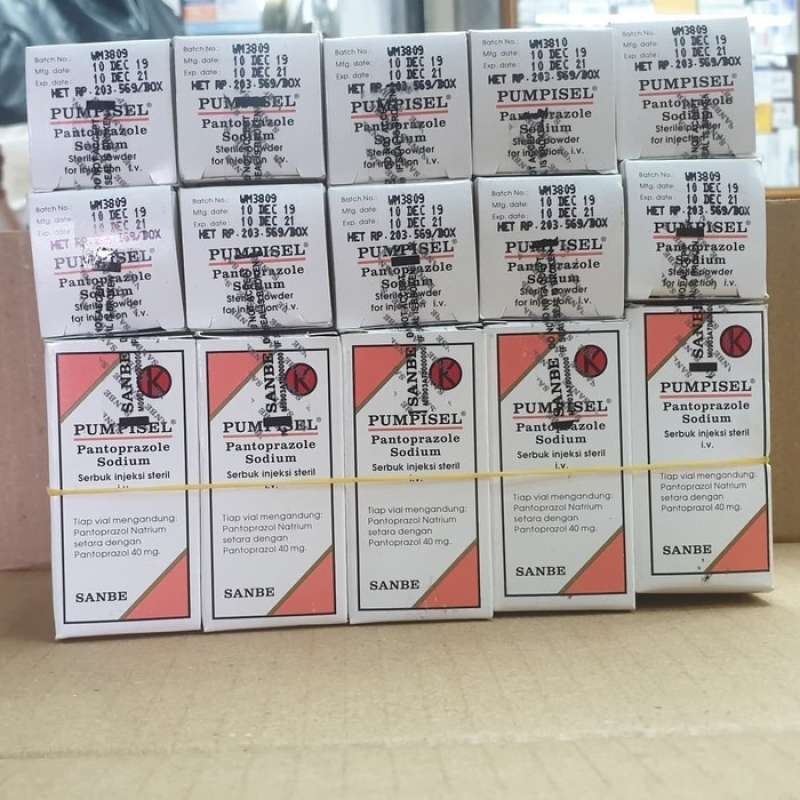 Jual Pumpisel/pantoprazole/injeksi/ Box Exp 2025 Di Seller Sehat Shop ...