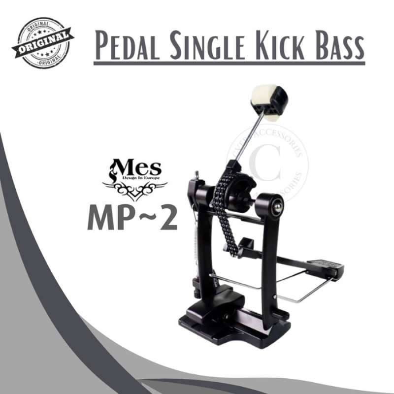 Promo Pedal Drum Single Kick Bass Besi Lengkap Dragon Series Mes P200 P ...
