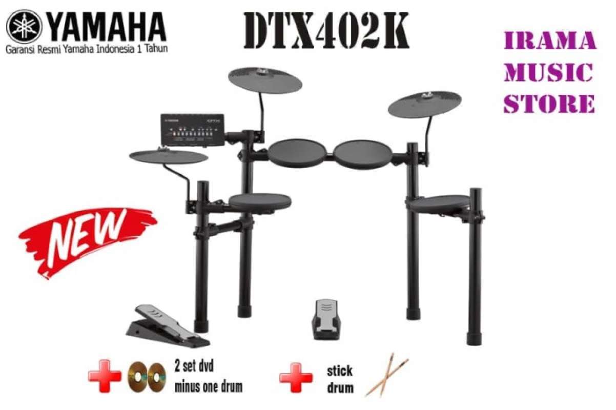Promo Drum Elektrik Yamaha Dtx402 / Dtx402k / Dtx 402 / 402k (penerus ...