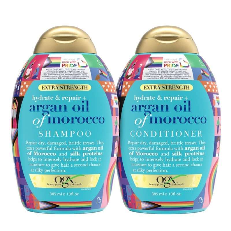 Promo Ogx Argan Oil Of Morocco Extra Strength Shampoo & Conditioner 1 ...