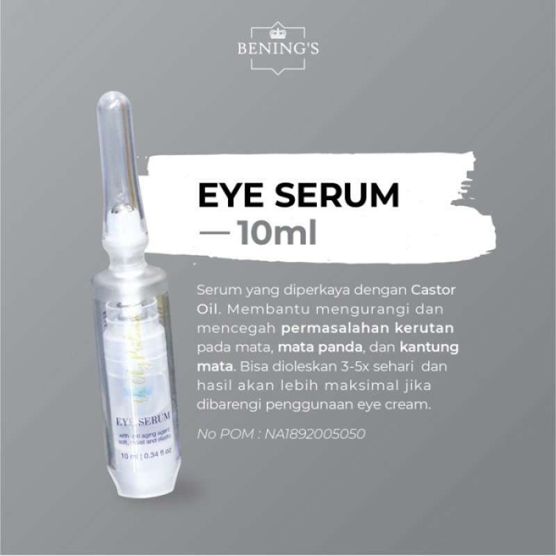 Promo Eye Serum Kerutan Mata By Dr. Oky Pratama Benings Clinic Diskon ...