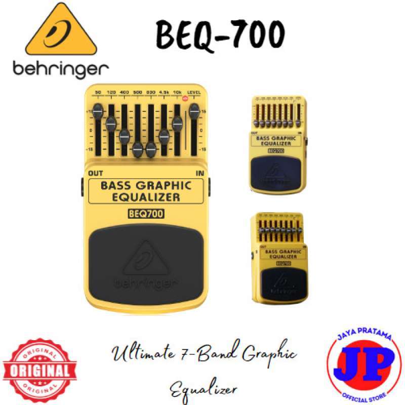 Promo Behringer Beq700 Bass Graphic Equalizer Pedal Beq-700 Diskon 23% ...
