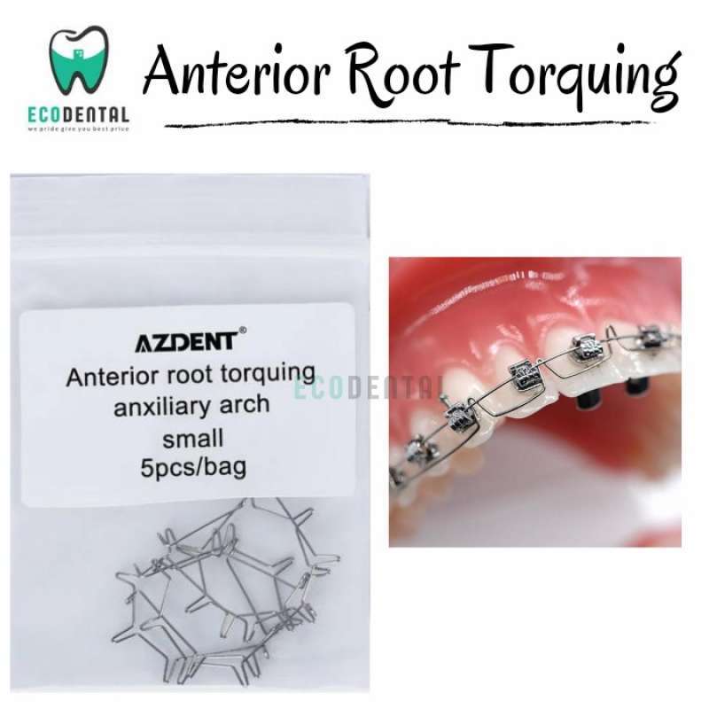 Promo Dental Anterior Root Torquing Isi 5pc Auxiliary Arch Orthodontic ...