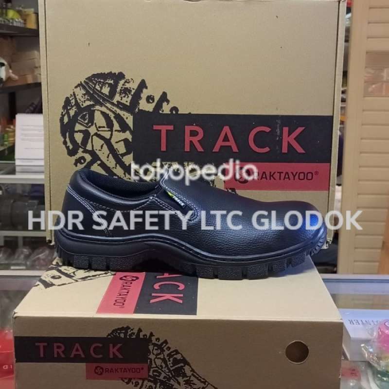 Promo Sepatu Safety Track A101h Slip On Nitrile Eco Series - 40 Diskon ...