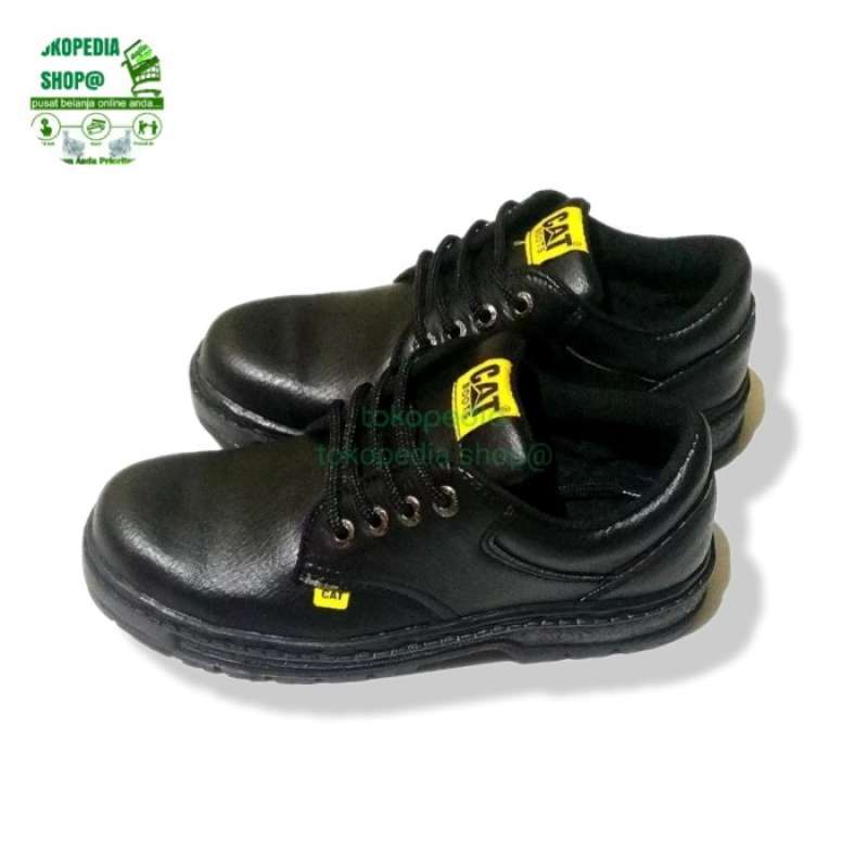 Promo Sepatu Kerja Lapangan Pria Safety ( Ujung Besi ) - Hitam 40 ...