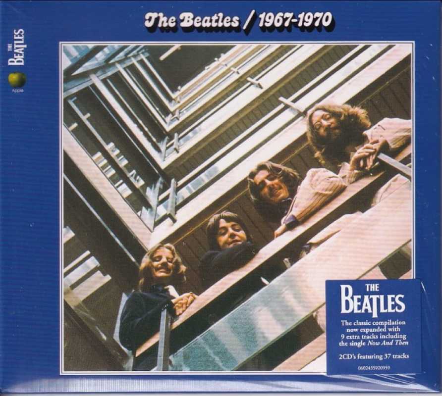 Promo Cd The Beatles - 1967-1970 The Blue 2cd (9 Extra Songs) Diskon 23 ...