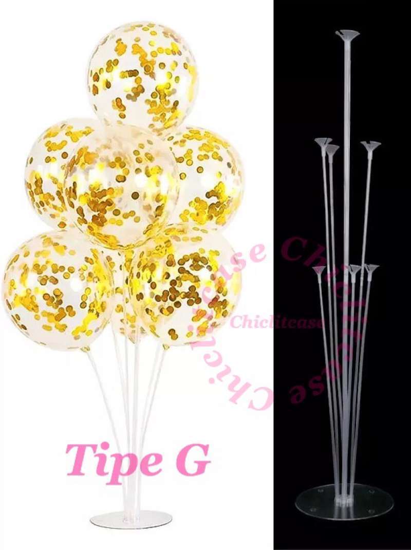 Promo Tatakan Balon Latex Stick Cup Standing Tiang Dekorasi Confetti 7 ...
