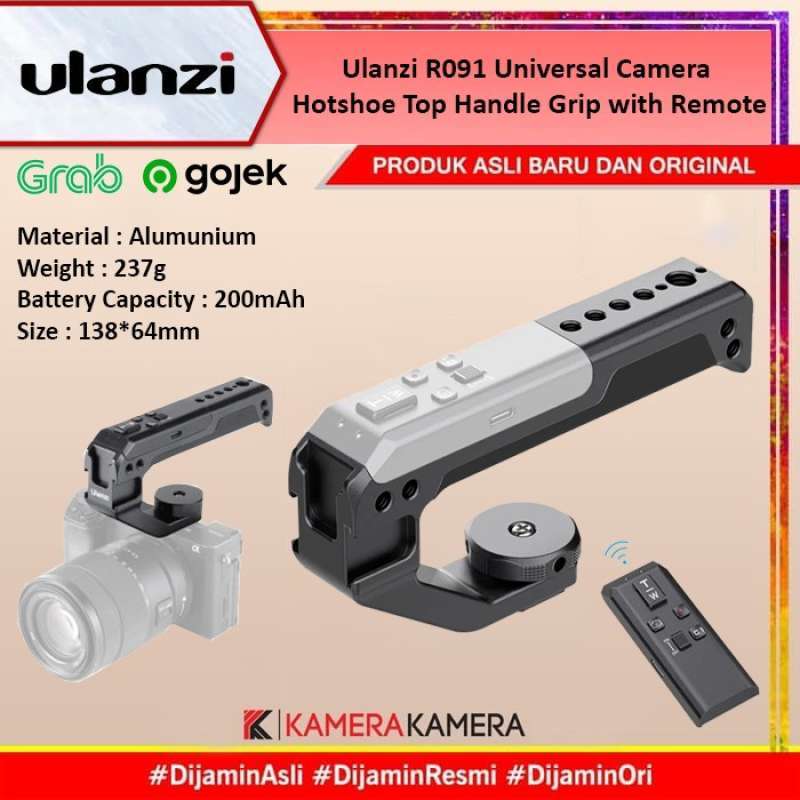 Jual Ulanzi R091 Universal Camera Hotshoe Top Handle Grip With Remote Di Seller Noelle ...