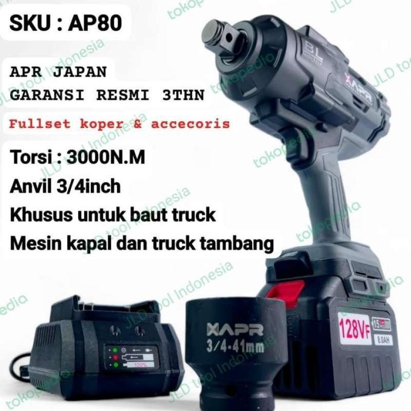 Jual Apr Japan Impact Wrench Pembuka Baut 3/4 Inch Promax Bor Pembuka ...