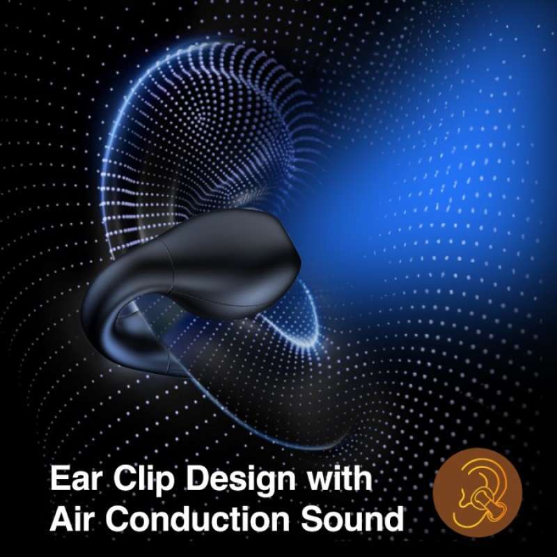 Jual Soul Openear Emotion Clip Wireless Ear Clips Air Conduction ...