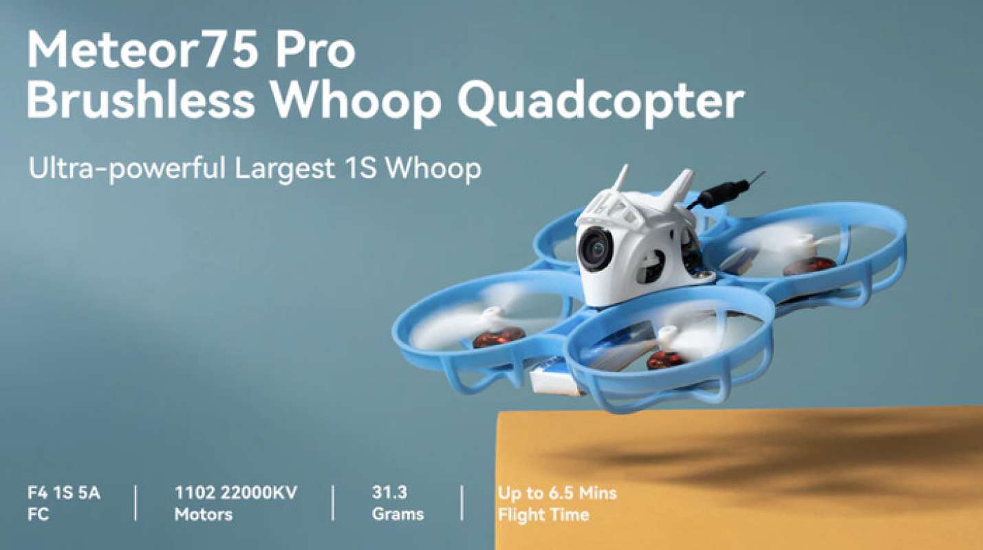Jual Meteor75 Pro Brushless Whoop Quadcopter (elrs2.4g) Di Seller Rumix ...