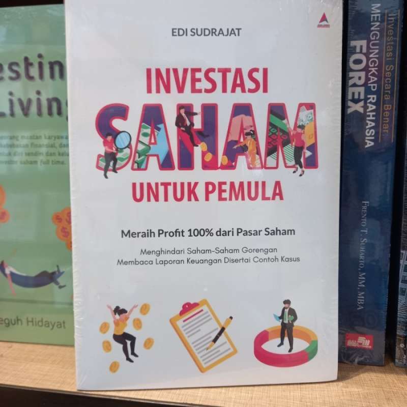 Jual Buku Investasi Saham Untuk Pemula Edi Sudrajat Original Di Seller ...