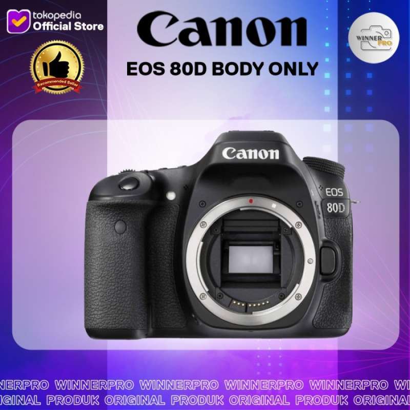 Jual Canon Eos 80d Dslr Camera (body Only) Di Seller Owl Store - Cengkareng Timur, Kota Jakarta ...
