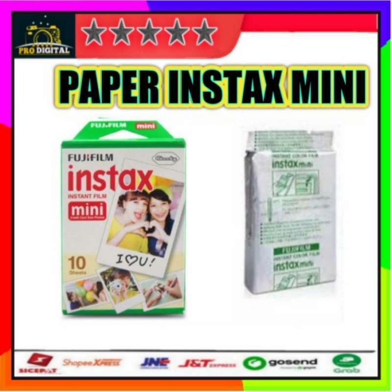 Jual Paper Instax Mini Refill Isi 10 Polos - Isi 20 Di Seller Owl Store ...