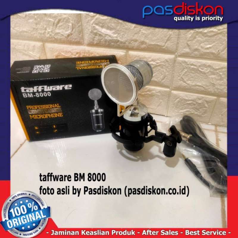 Promo Condenser Dengan Shock Of Mount Taffware Studio Bm 8000 Diskon 23 ...