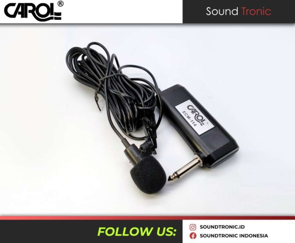 Promo Microfon Imam Masjid Carol Mic Jepit Kabel Clip On Diskon 23% Di ...