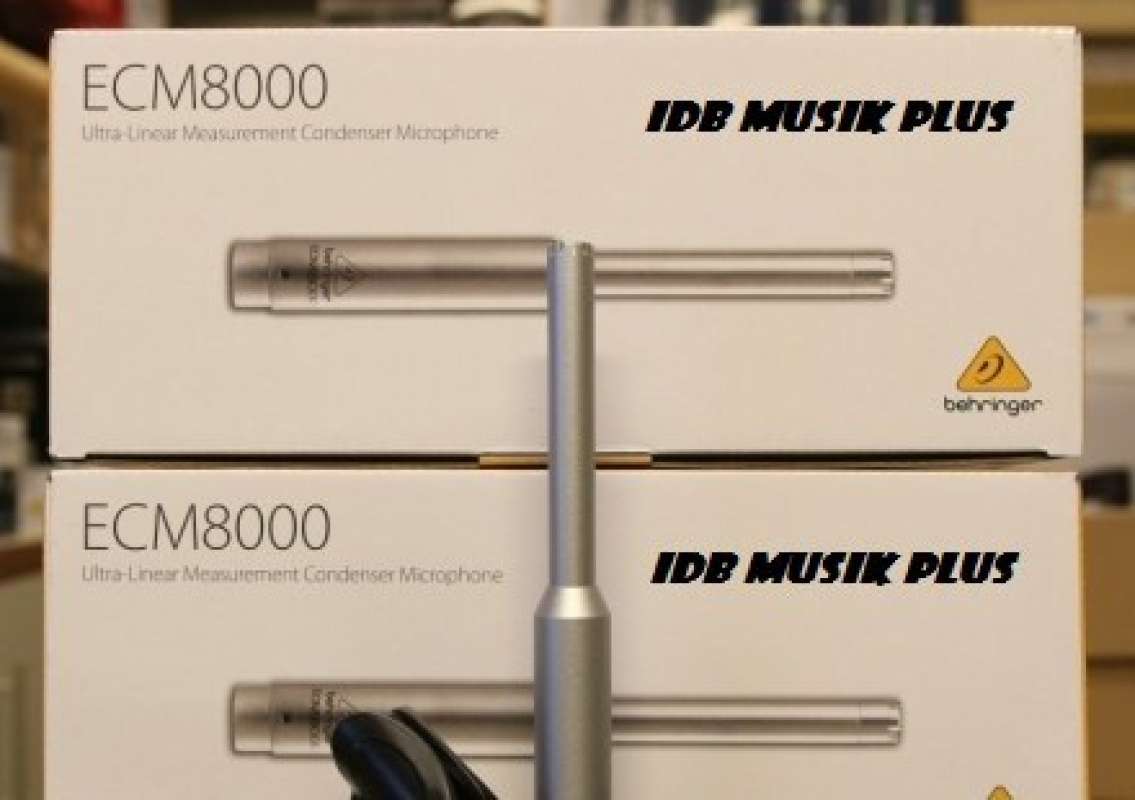 Promo Mic Condenser Rta Behringer Ecm8000 Ecm 8000 Behringer Diskon 23% ...