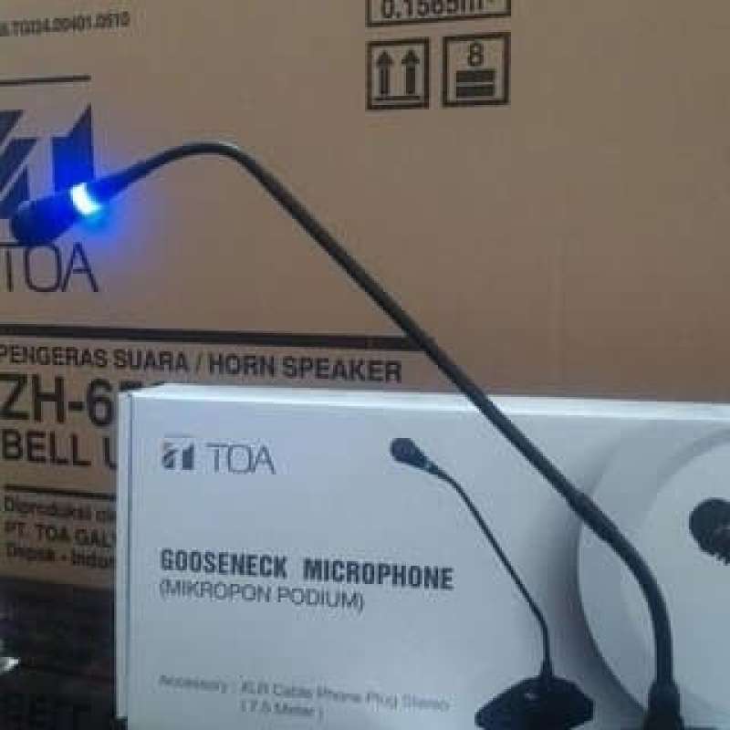 Promo Mic Toa Zm380as Conference Meja Podium Gooseneck Zm380 Diskon 23% ...