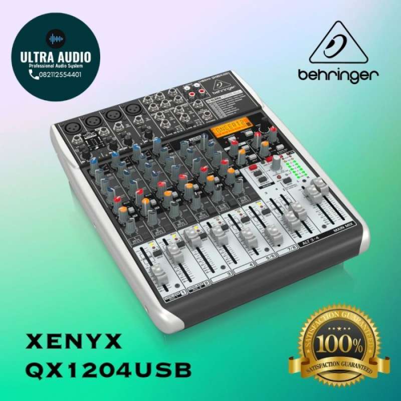 Promo Behringer Xenyx Qx-1204usb / Qx1204usb / Qx 1204 Usb Mixer Diskon ...