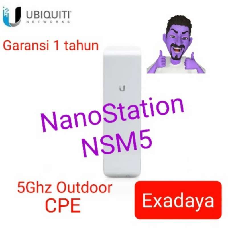 Promo Ubiquiti Nanostation M5 16dbi 5ghz Nsm5 Outdoor Cpe Diskon 23% Di Seller Sentramoco Store ...