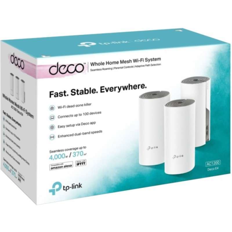 Promo Deco E4 3-pack Ac1200 Whole Home Mesh Wi-fi System Isi 3unit ...