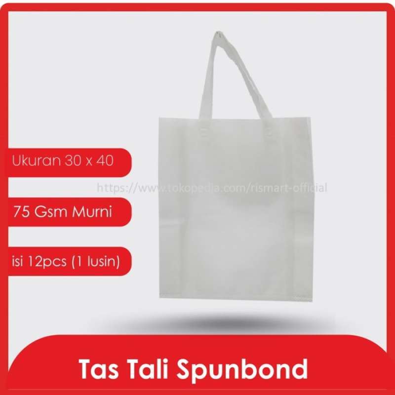 Promo Tas Spunbond Grosir 30x40 Lusinan 75gsm Banyak Warna Diskon 23% ...