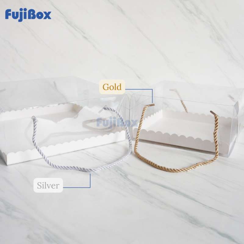 Promo (10 Pcs) Mika Box Tali Kotak Hampers 20 X 20 X 10 Diskon 23% Di ...