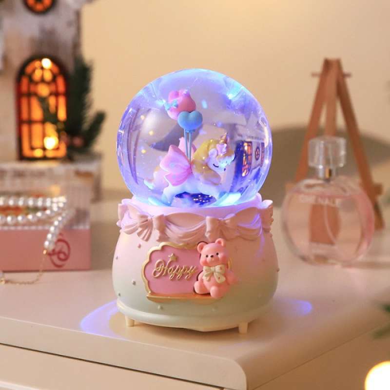 Promo Snowball Sanrio Kotak Musik Melody Bola Salju Kuromi Cinnamo ...