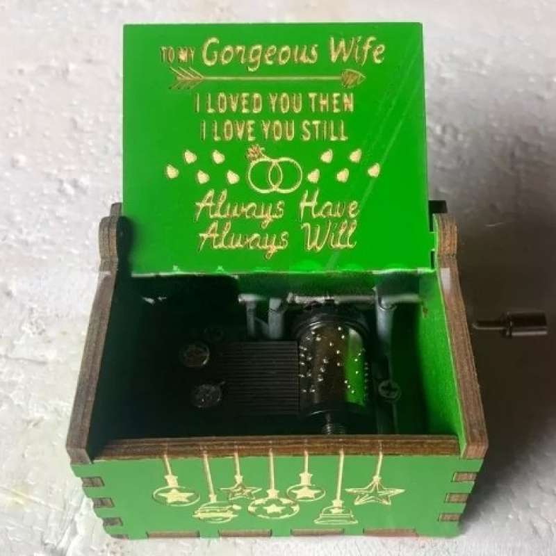 Promo Kotak Musik Kayu You Are My Sunshine Wooden Music Box Kado Unik ...