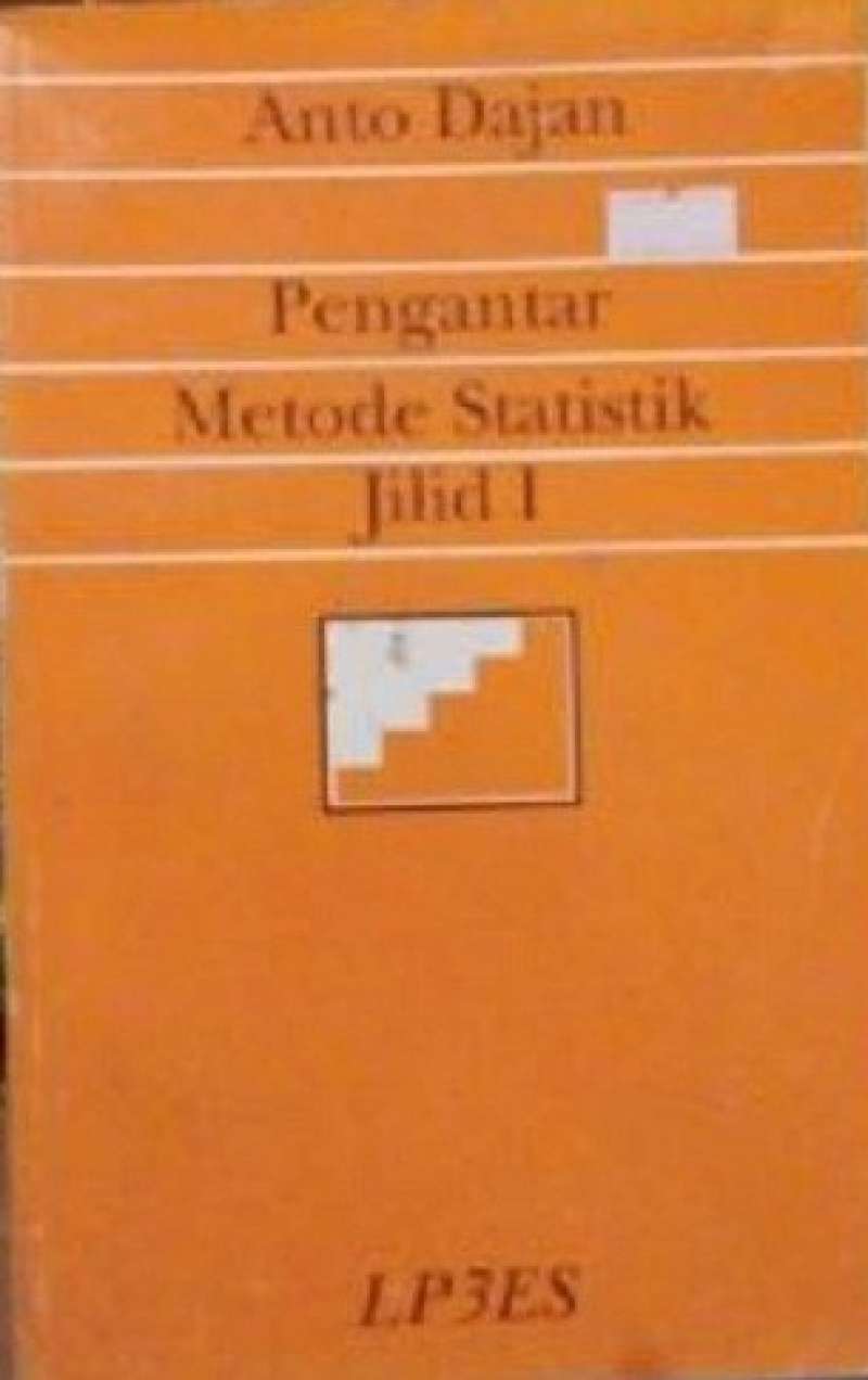 Jual Buku Pengantar Metode Statistik 1 / Anto Dajan / Lp3es Di Seller ...