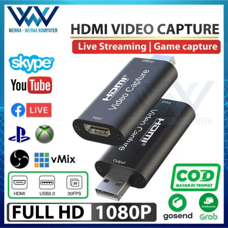 Promo 100% Produk Ori Usb To Hdmi Mini Video Card Capture Grabber 1080p ... Promo 100% Produk Ori Usb To Hdmi Mini Video Card Capture Grabber 1080p ...