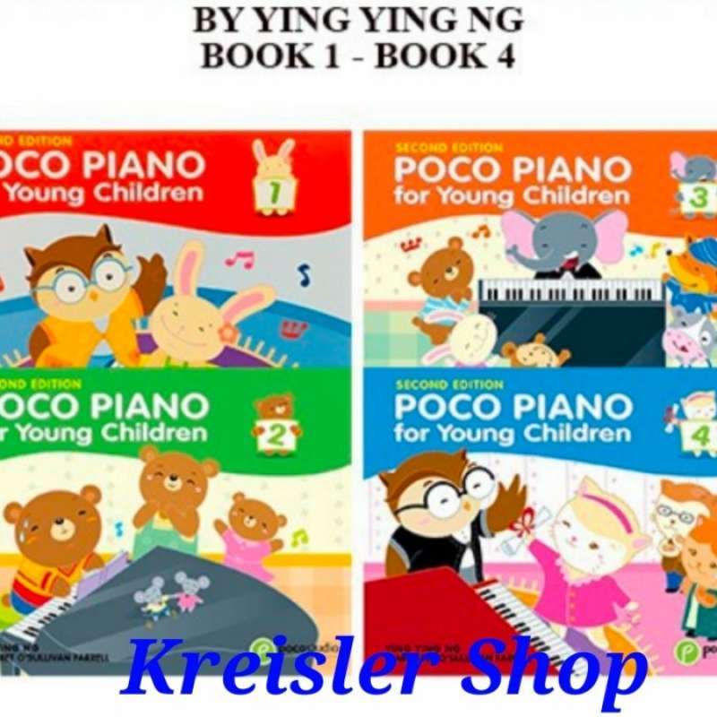 Jual Poco Piano For Young Children Ada Book 1 2 3 4 By Ying Ying Ng ...