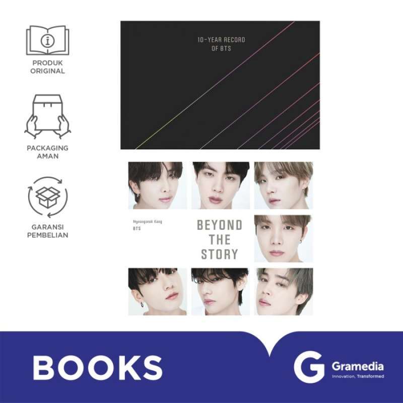 Jual Buku Bts Official Book Beyond The Sory : 10 Year Record Of Bts Di ...